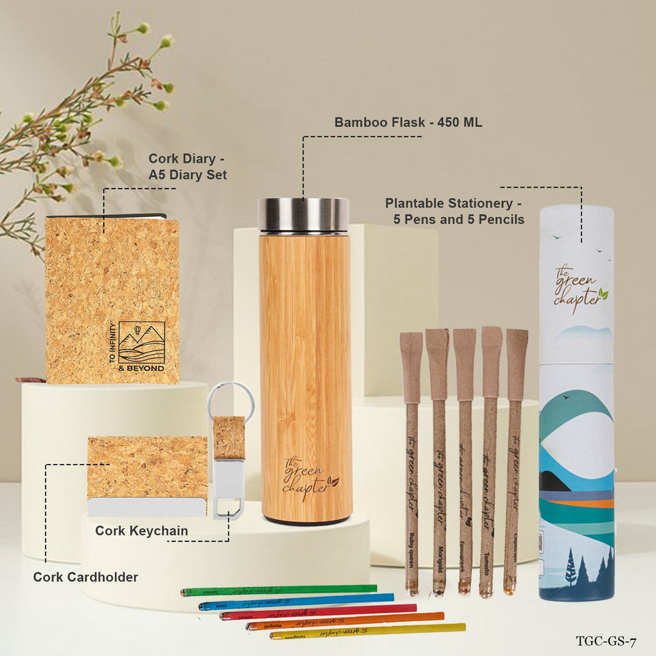 Buy Best Eco-Friendly Products Corporate Gift Set Online – THE GREEN ...